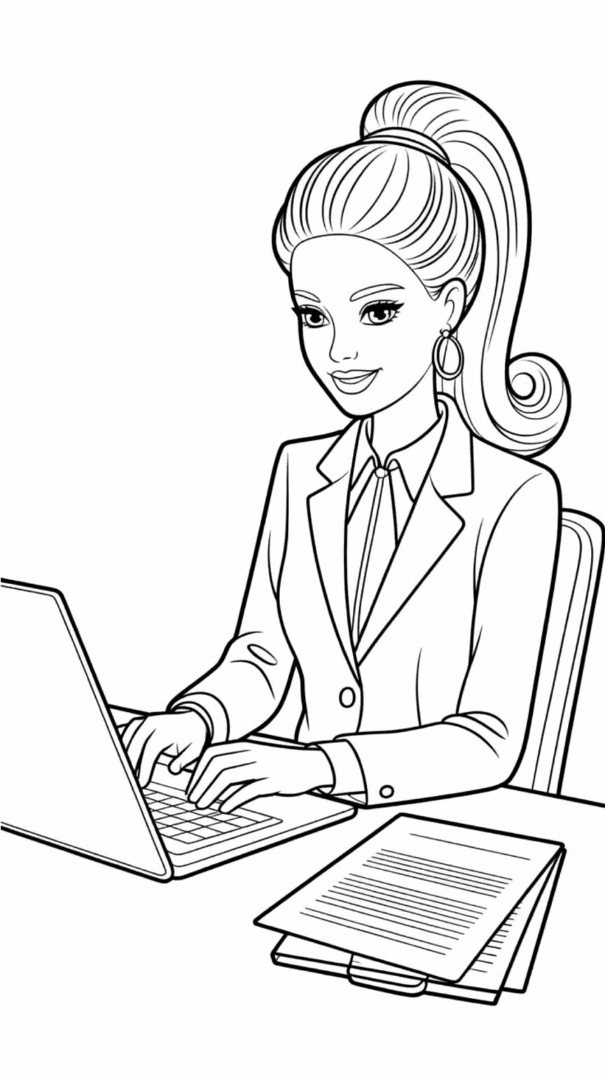 Coloriage Barbie : 41 pages imprimables et gratuites à télécharger (PDF)